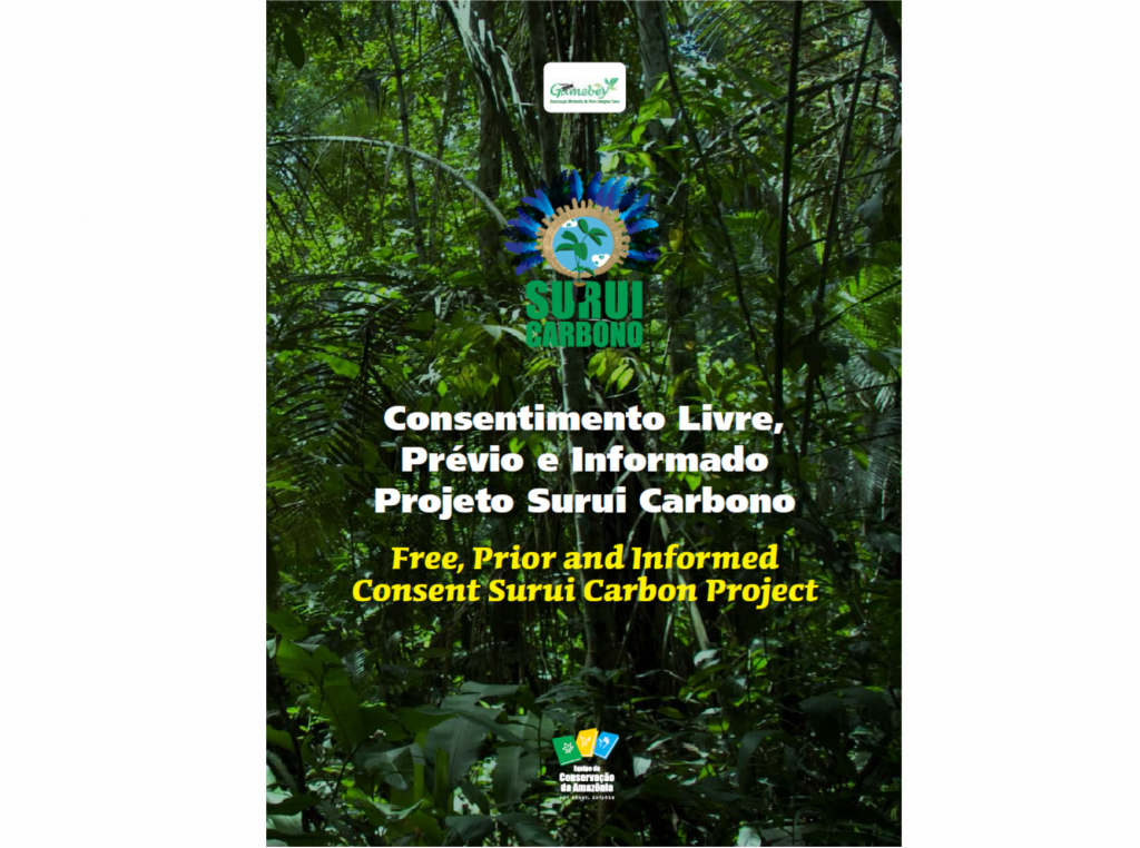 Consentimento livre, prévio e informado Projeto Surui Carbono - Ecam